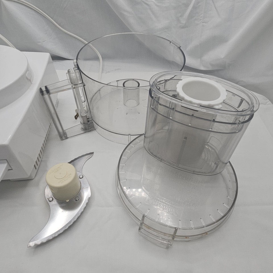 Cuisinart DLC-10S TX White Pro Classic 7-cup Bowl Food Processor ...
