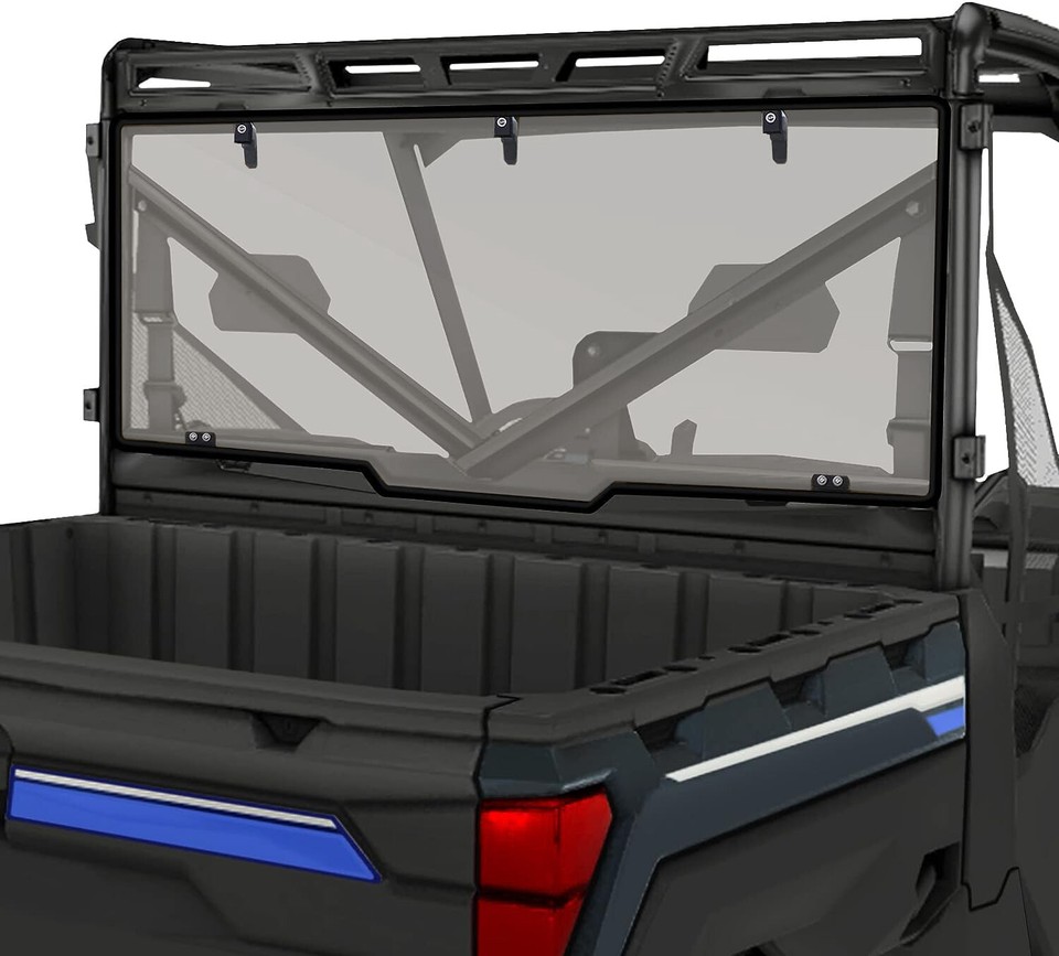 Rear Windshiled Window For Polaris ranger full size 570/ crew 2015/xp ...