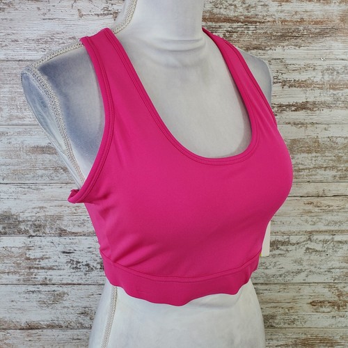 Nicole Miller Hot Pink Racerback Sports Bra | eBay