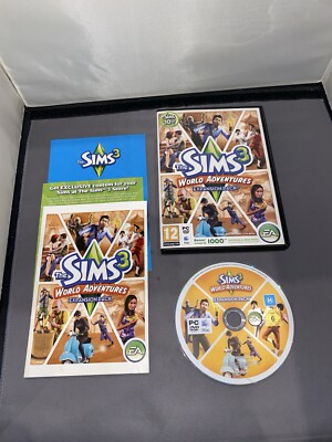 THE SIMS 3 - World Adventures Add-On Expansion Pack Pc DVD Rom / Apple ...