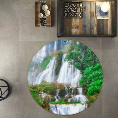 3D Ferocious Waterfall ZHUA2194 Game Non Slip Rug Mat Photo Carpet Zoe ...