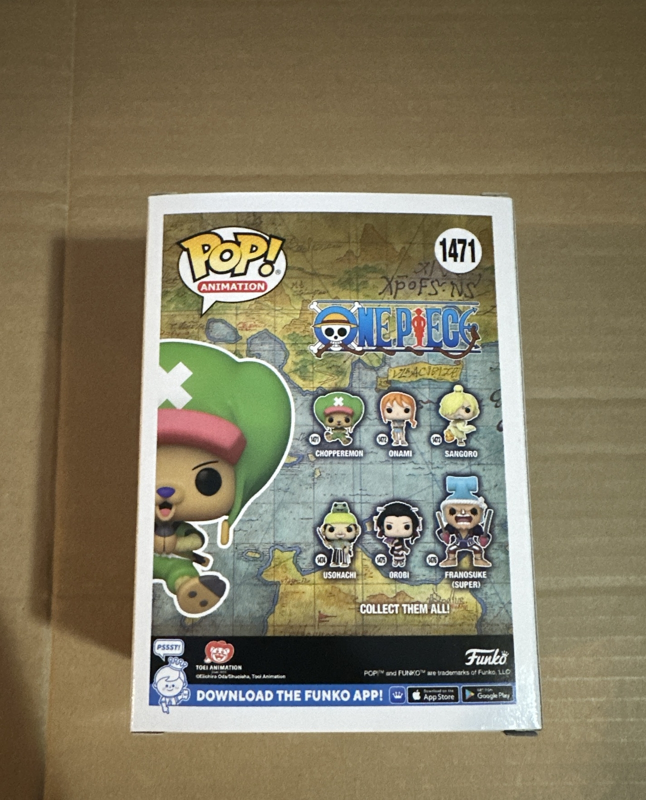 Funko POP! Choppermon #1471 Flocked One Piece Funko Exclusive w ...
