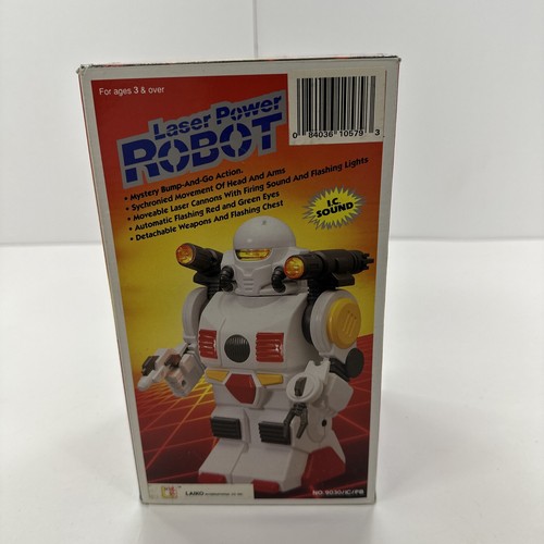 LAIKO LASER POWER ROBOT ACTION FIGURE | eBay
