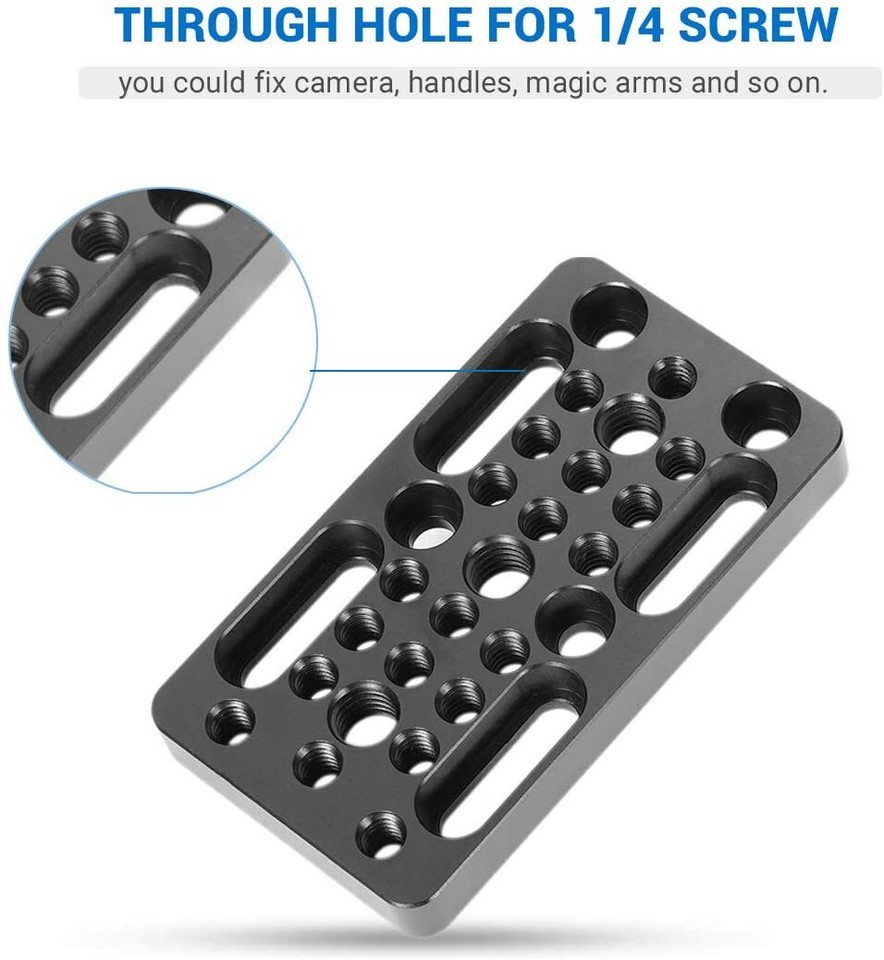 SmallRig Switching Cheese Plate Camera Easy Plate For DSLR Camera Cage ...