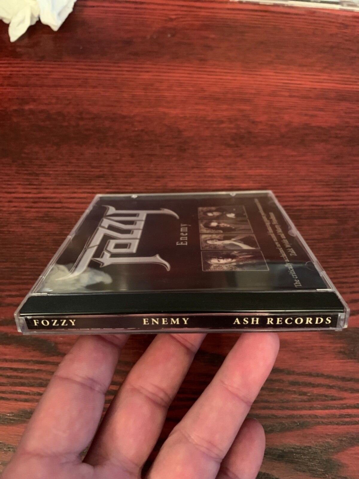 FOZZY - ENEMY - CD (EP) - RADIO PROMO - ASH Records | eBay