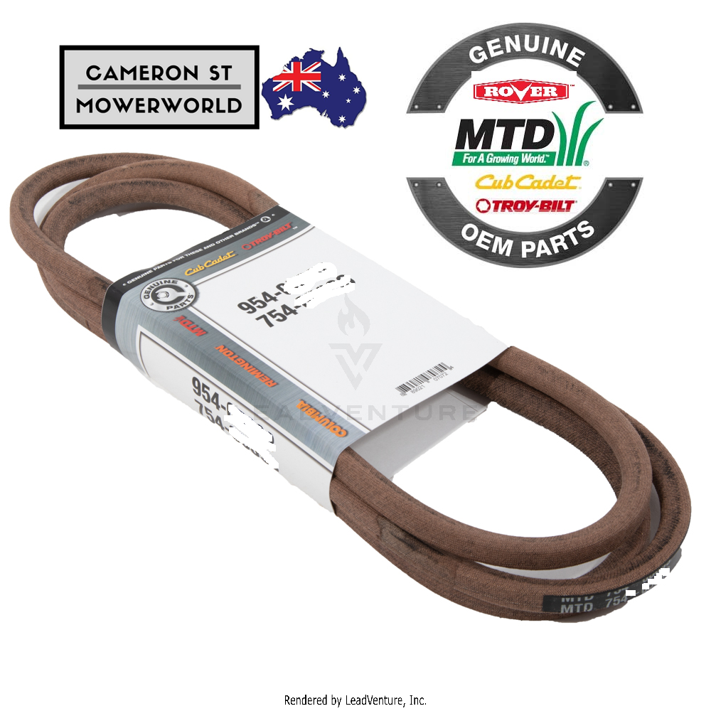 Genuine Cub Cadet MTD Rover Cutter Deck Belt OEM 954-04060 754-04060 ...