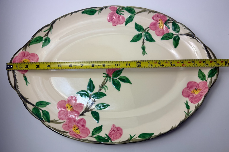 Franciscan Desert Rose Large Turkey Platter 19” x 13” Made in ...