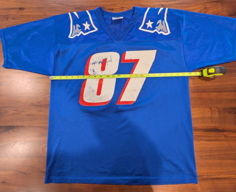 Vintage 90s Ben Coates New England Patriots Jersey Logo Athletic Size ...