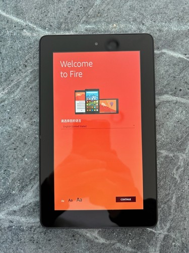 Amazon Kindle Fire SV98LN Black 8GB Wi-Fi 7" 5th Generation 1.3Ghz ...