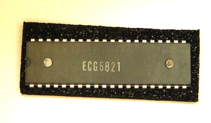 New Vintage ECG6821 MOS Peripheral Interface Adapter for 6800 Family ...