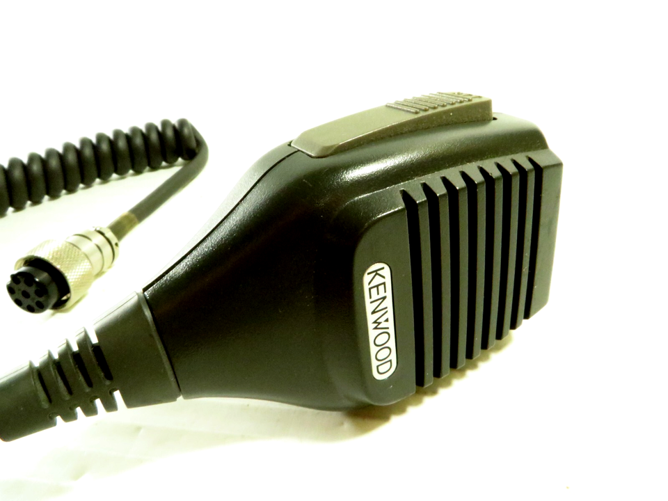 GENUINE OEM KENWOOD MC UP/DOWN HAND MIC Impedance 600 Ohm, 8 PIN, Rare ...