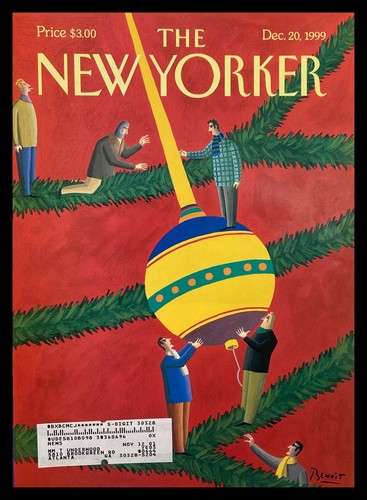 COVER ONLY The New Yorker December 20 1999 Installation by Benoit van ...