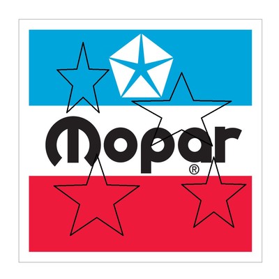 VINTAGE MOPAR CHRYSLER DECAL STICKER LABEL 240 X 240mm HOT ROD | eBay