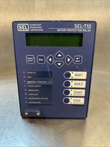 Schweitzer Engineering Labs SEL-710 M Prot Relay 071001A0X0X0X851201 ...