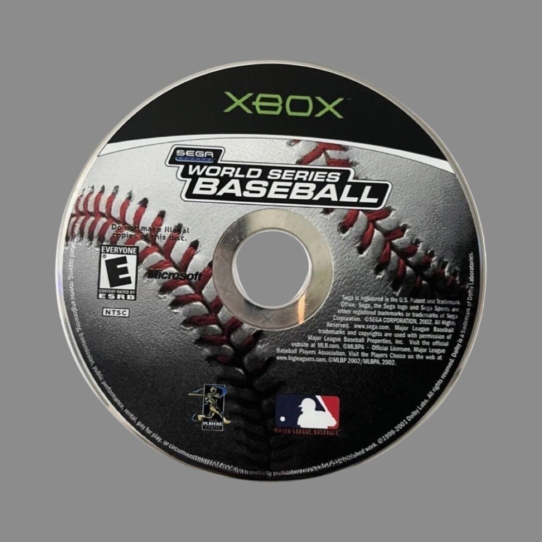 World Series Baseball (Microsoft Xbox) - DISC ONLY 10086640168| eBay