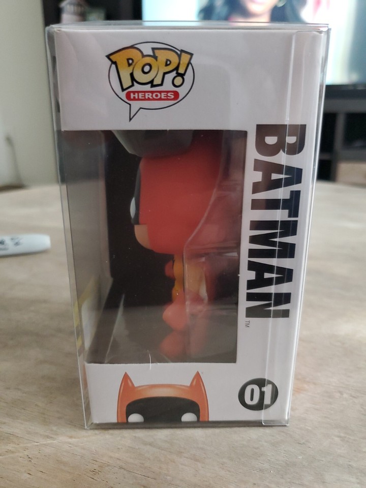 Funko Pop! DC Universe Orange Batman - #01 w/Protector | eBay