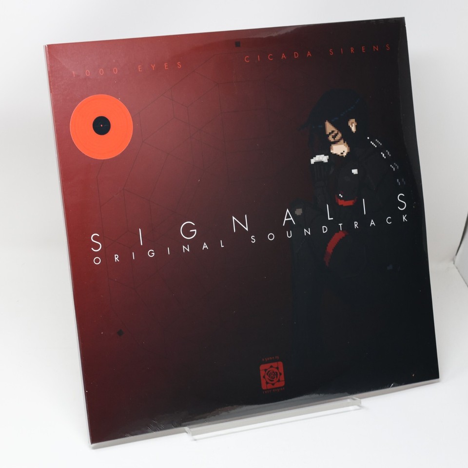 Signalis Vinyl Record Soundtrack 3 LP Transparent Red 1000 Eyes VGM OST ...