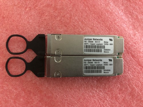 Juniper Networks 740-035085 QSFP+ Copper Loopback Molex 74763-9001 0 ...