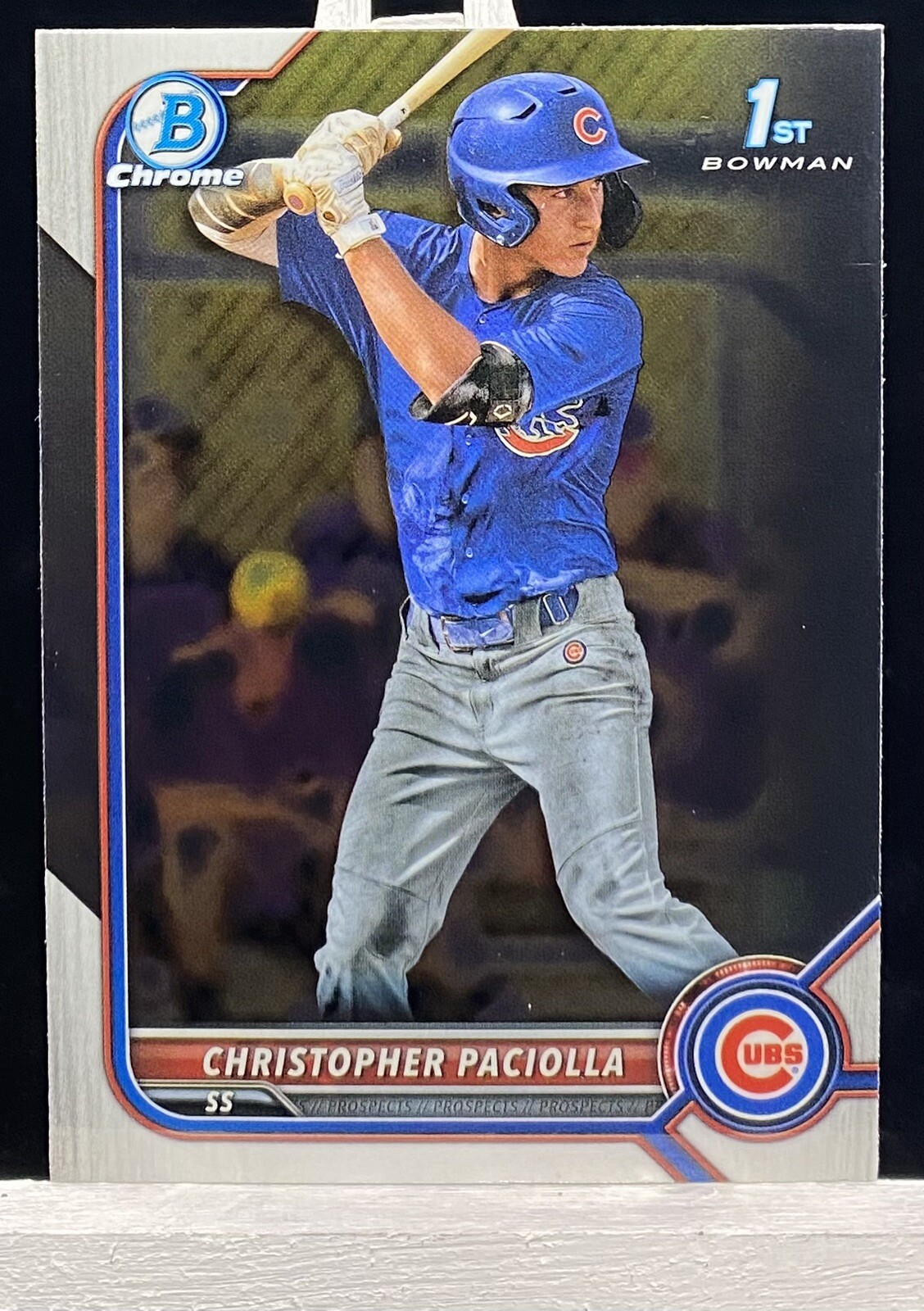 2022 Bowman Draft Christopher Paciolla 1st Bowman Chrome Prospect BDC ...