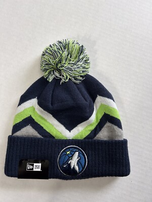 Minnesota Timberwolves NBA Basketball Pom Beanie New Era NWT | eBay