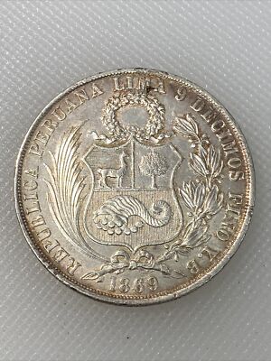 1869 Peru Sol AA | eBay