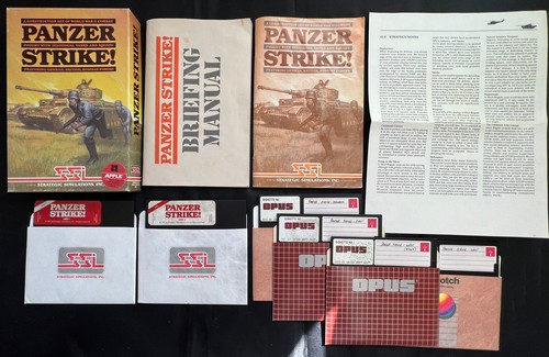 Panzer Strike! SSI Strategic Simulations. 1987. For Apple II. | eBay