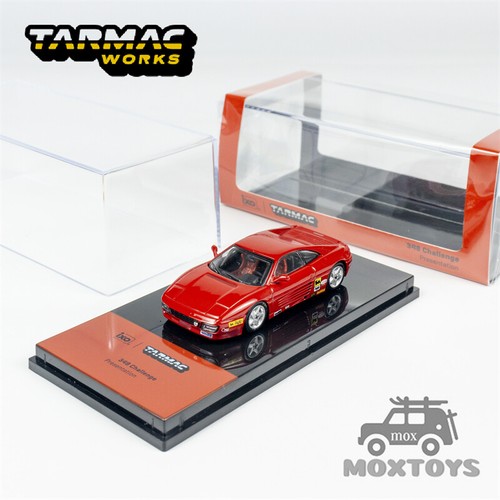 Tarmac Works 1:64 348 Challenge Presentation Red Diecast Model Car | eBay