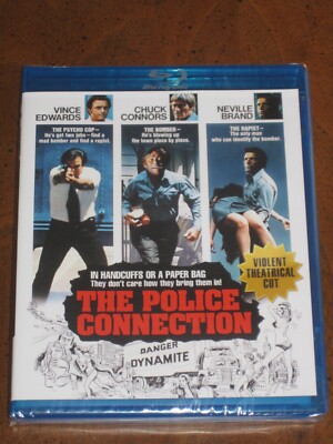 POLICE CONNECTION (1972) (Blu-Ray) CODE RED: VINCE EDWARDS, CHUCK ...