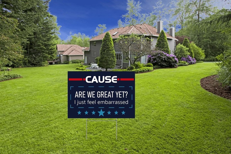 Vrogadso Anti Trump Yard Signs Political Protest Anti Maga Yard Sign ...