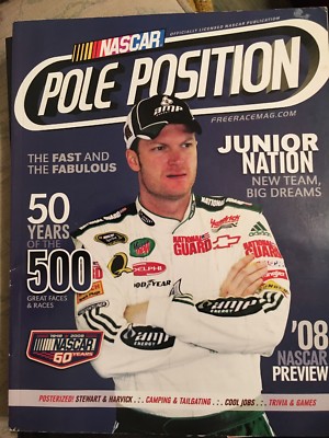Nascar Pole Position Magazine: Race Fan Guide (February 2008) | eBay