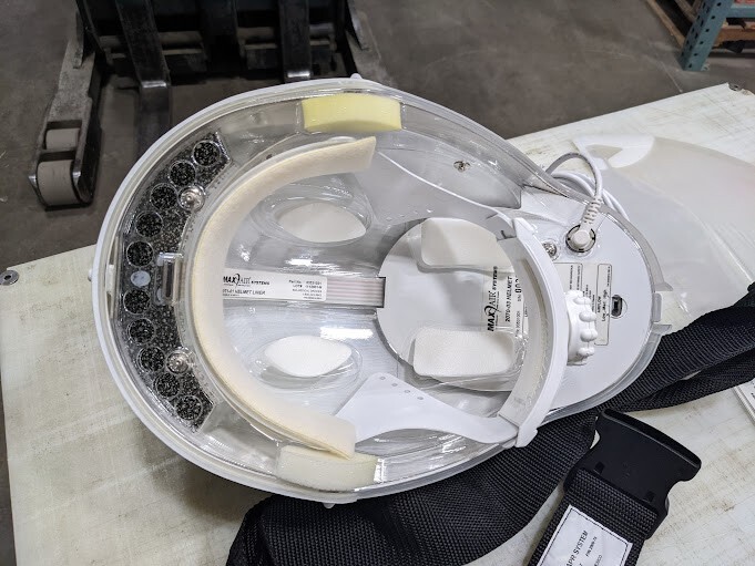 Max Air Systems CAPR Helmet 2070-03 {whse2.30a2} | eBay