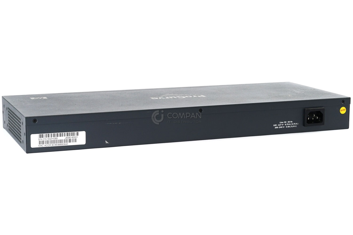 J9080A HP PROCURVE J9080A 22-PORT 10/100BASE-TX 2-PORT 1GB SFP SWITCH ...