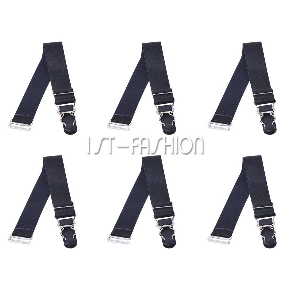 2/6Pc I/Y Style Garter Belt Straps Suspender Clip Garters for Corset ...
