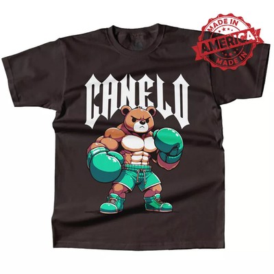 Saul Canelo Alvarez Boxing Bear T Shirt New S-5XL New Boxing Tee | eBay