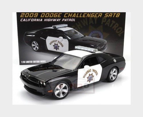 1:18 ACME MODELS Dodge Challenger Srt8 Coupe Police Highway Patrol 2009 ...