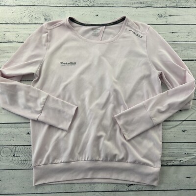 Brooks Rock 'n' Roll Long Sleeve Open Back Running Top Women's Medium ...