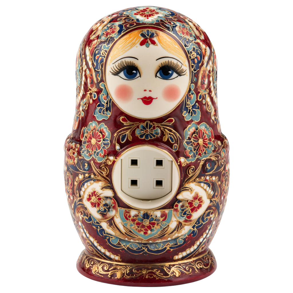 Electrified Matryoshka Doll Vinyl Car Decal Sticker – Waterproof & | eBay