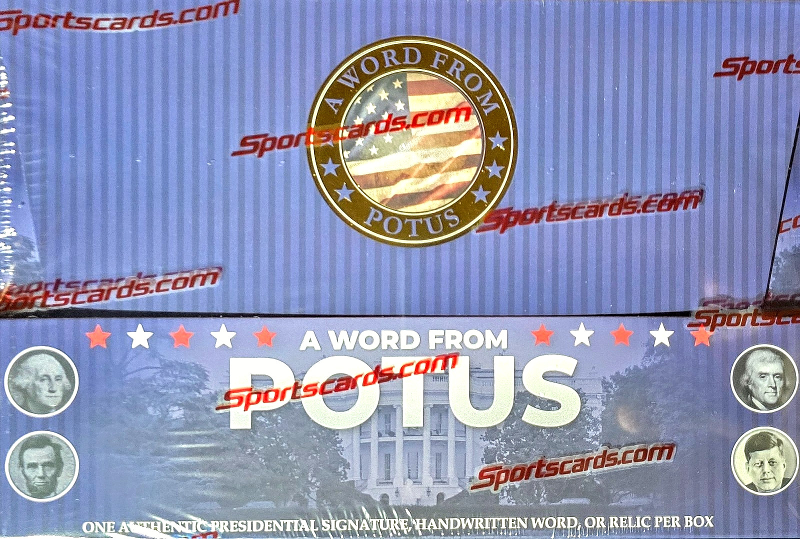 2025 POTUS A Word From the President 10-Box Display Case Collectible