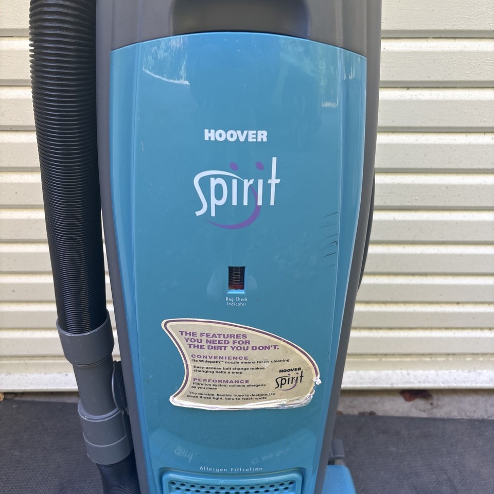 RARE Hoover Spirit Bagged Upright Vacuum Cleaner Model U5016-900 | eBay