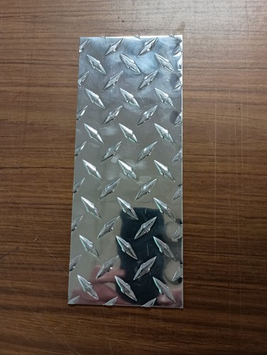 ALUMINUM DIAMOND PLATE 2 PIECE 1/16" X 6" X 40" CUSTOM SIZES AVAILABLE ...