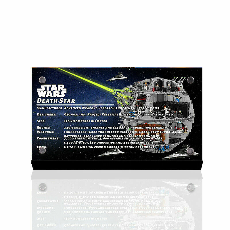 Display plaque for LEGO Star Wars UCS Death Star 75159 - Display Plaque ...