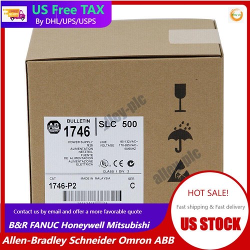Allen-Bradley 1746-P2 AB SER C SLC 500 Rack Mounting Power Supply ...