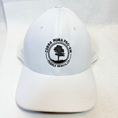 Puma Snapback Golf Hat Mens OSFA 110 Flexfit Stretch Cobra Pebble Beach ...