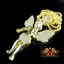 MENS LADIES 10K REAL SOLID YELLOW GOLD BABY HOLY ANGEL CHARM PENDANT ...