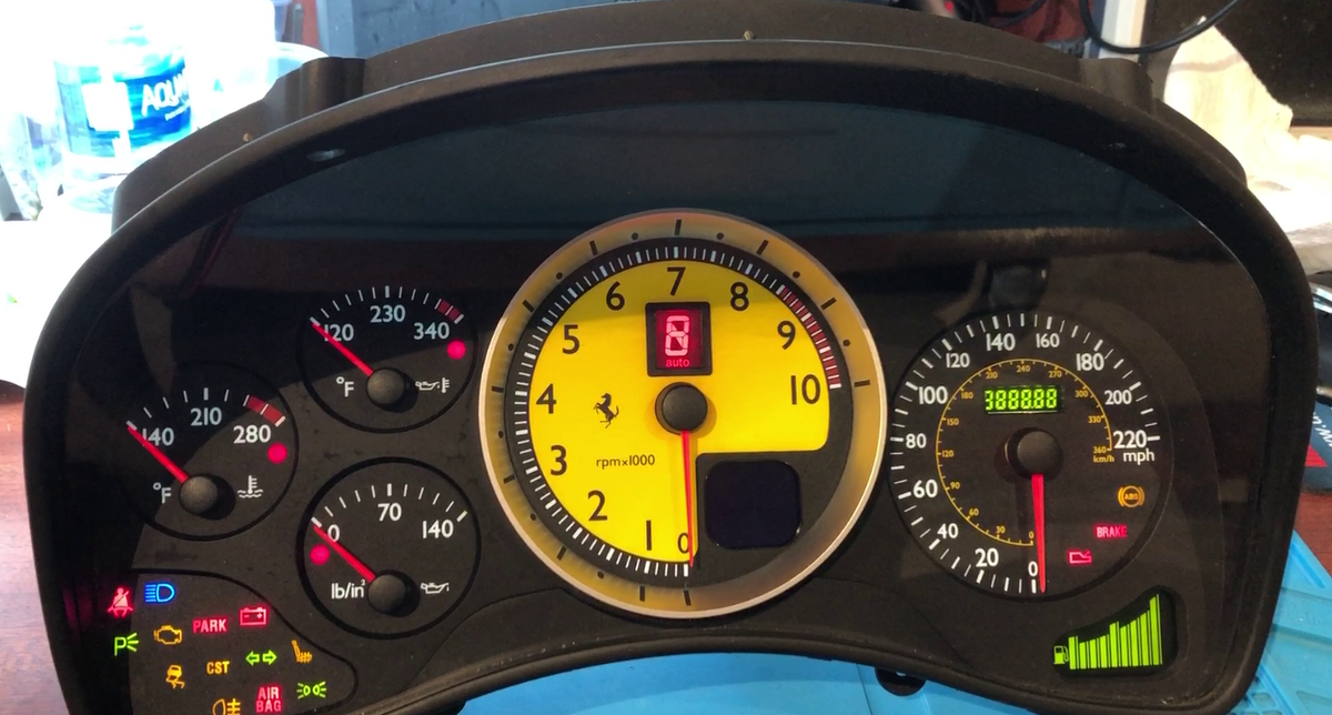 Ferrari F430 Dashboard