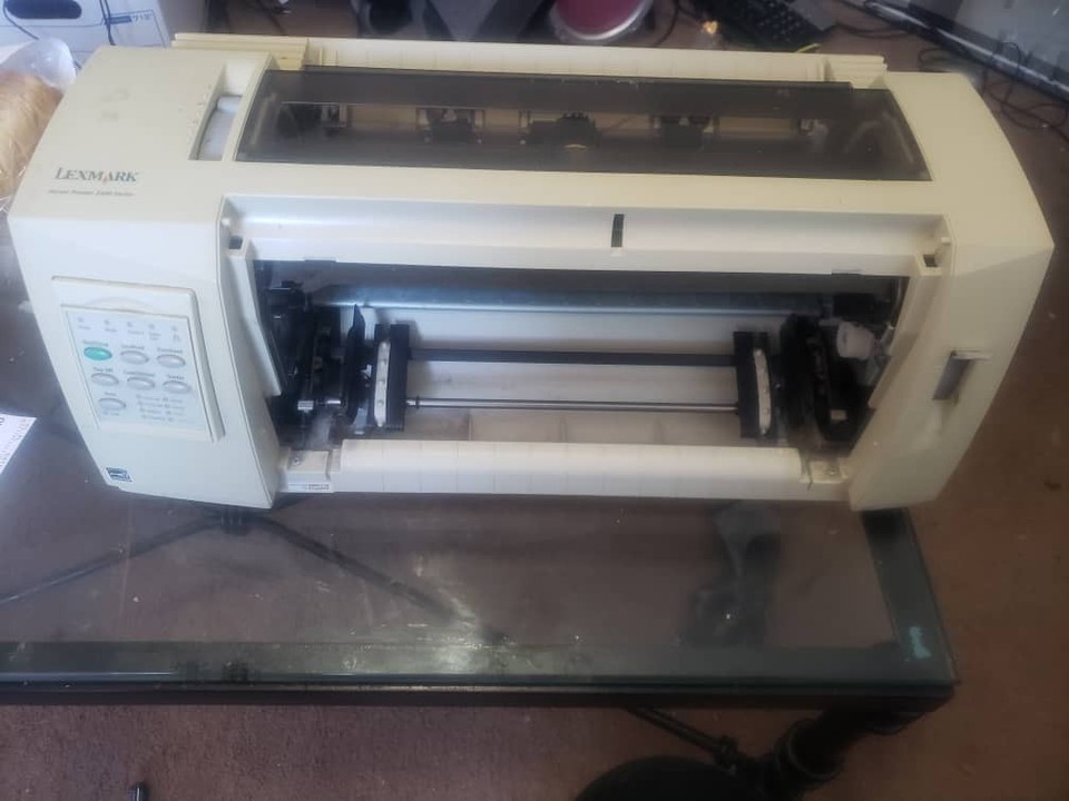 Lexmark Forms Printer 2500+ Series Dot Matrix Printer , Works/ Sold As ...