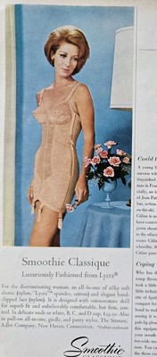 1966 Womens Pink Strouse Adler Smoothie Classique Girdle Garters Bra ...