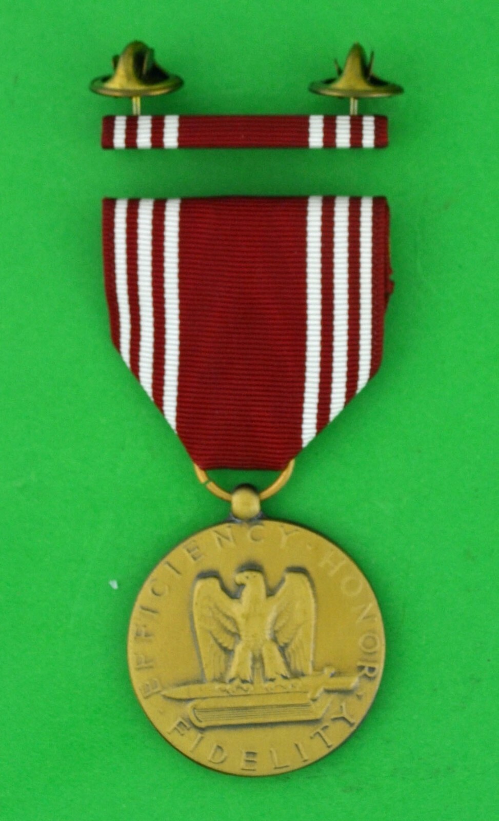 Army Good Conduct Medal & Mounted Ribbon Bar - Full size U.S.A. Made ...