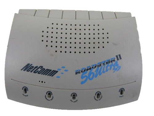NETCOMM AM5692 MODEM DIAL-UP SERIAL RS-232 ROADSTER II 56K Retro ...