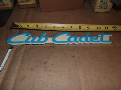 Cub Cadet MTD # 731-3078 - Graphic Script - Hood Letters | eBay